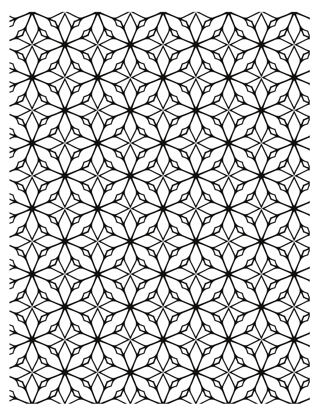 Geometric Pattern Coloring Pages | Unleash Your Creativity!