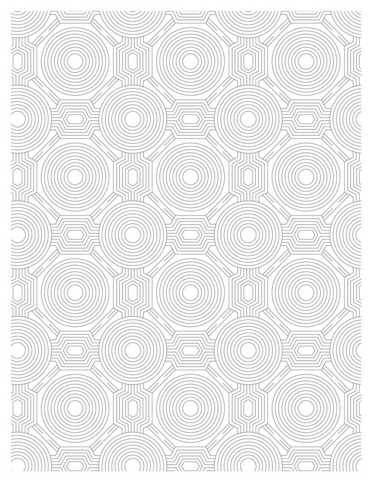 Geometric Pattern Coloring Pages | Unleash Your Creativity!