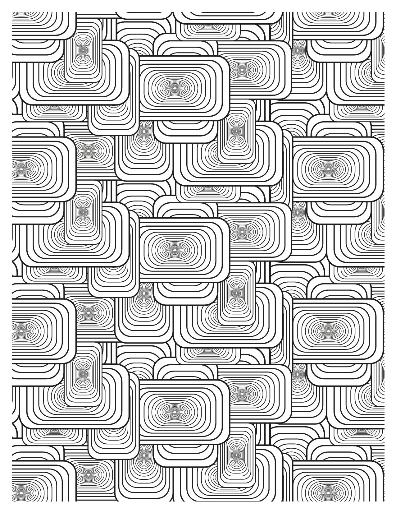 Geometric Pattern Coloring Pages | Unleash Your Creativity!