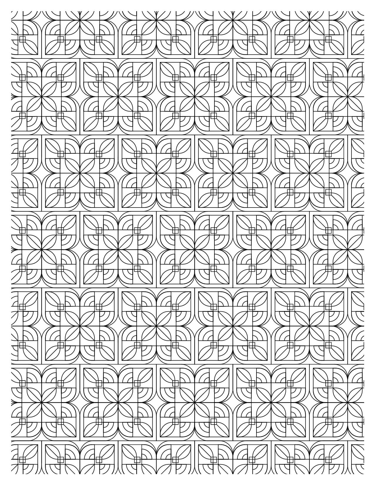 Geometric Pattern Coloring Pages | Unleash Your Creativity!