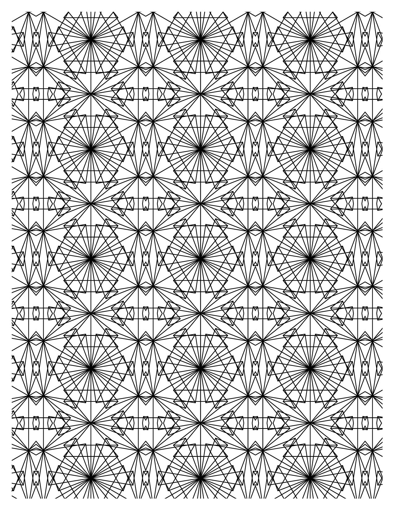 Geometric Pattern Coloring Pages | Unleash Your Creativity!