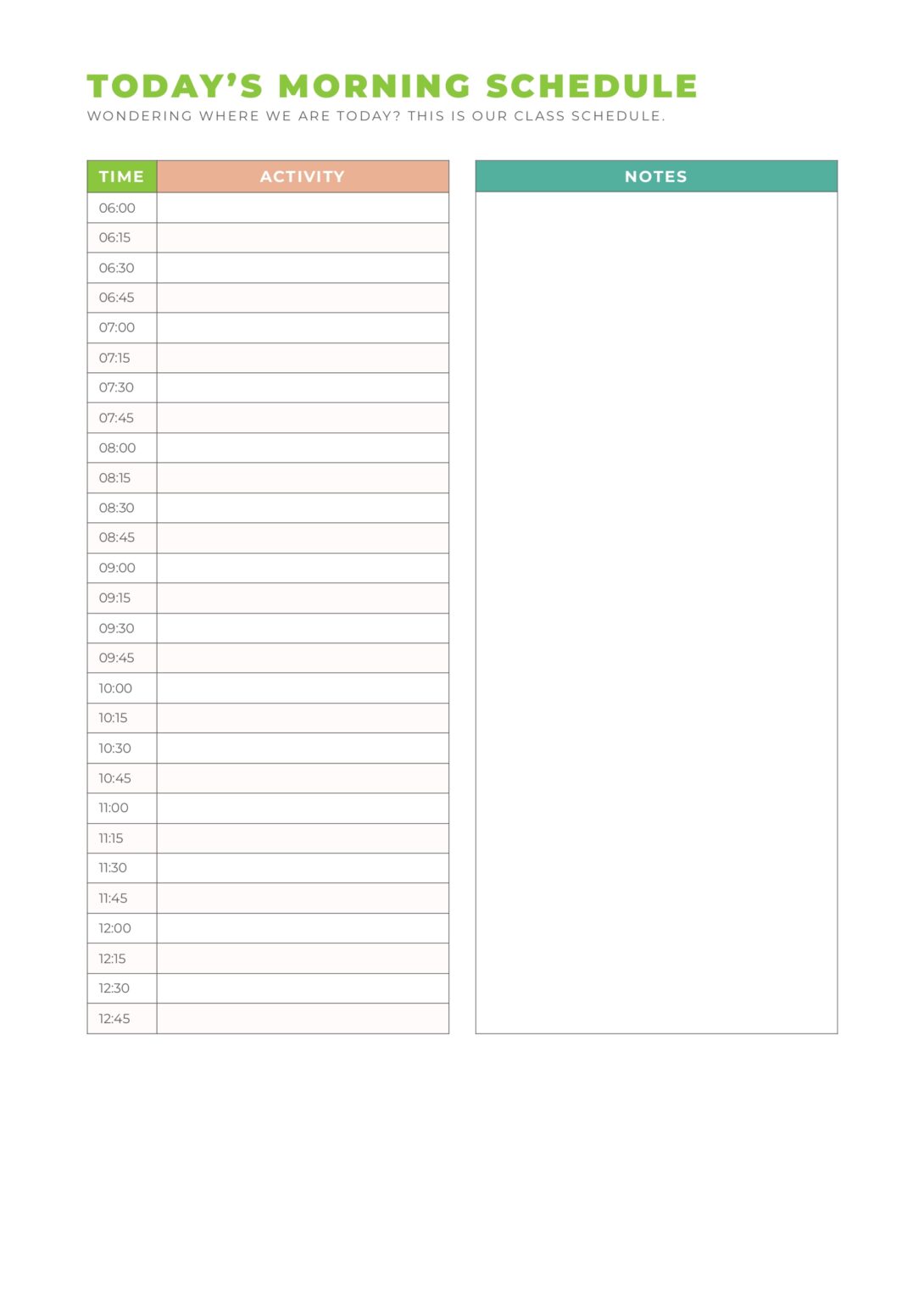 Preschool Calendar Printable: Stay On Track For Busy Parents