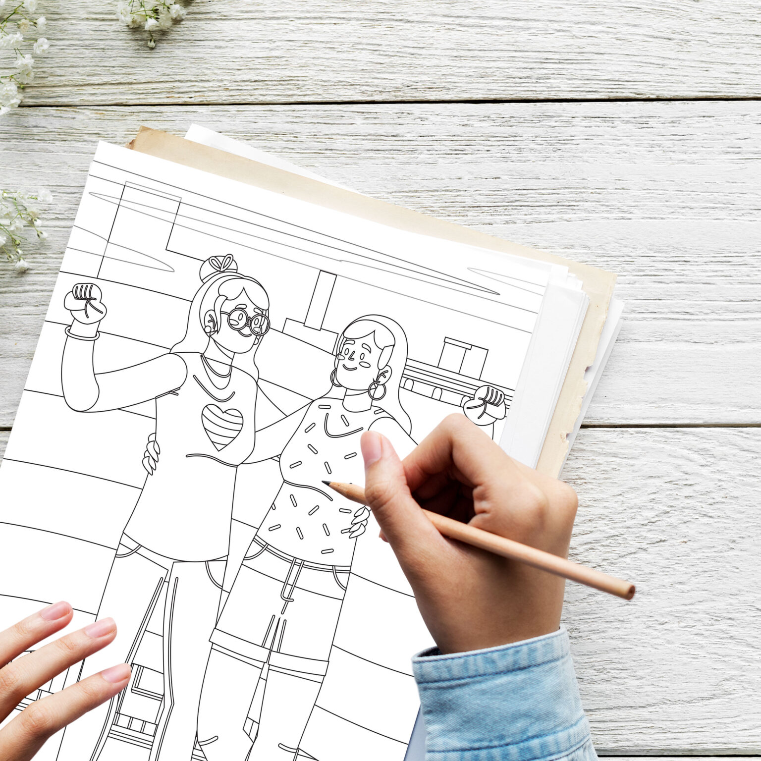 LGBTQIA+ Pride Coloring Pages | Color Your Identity!