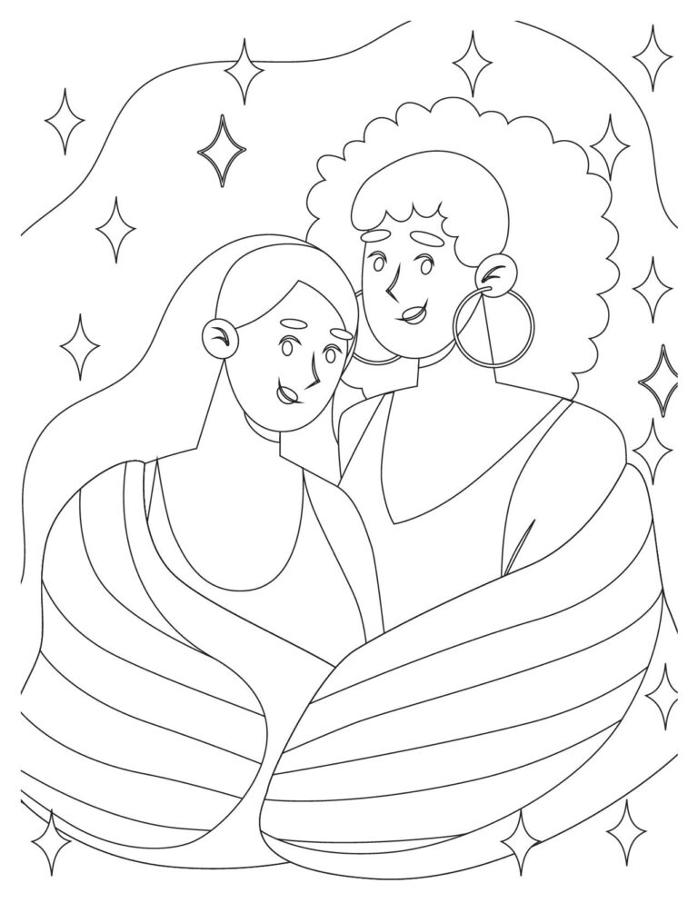 LGBTQIA+ Pride Coloring Pages | Color Your Identity!
