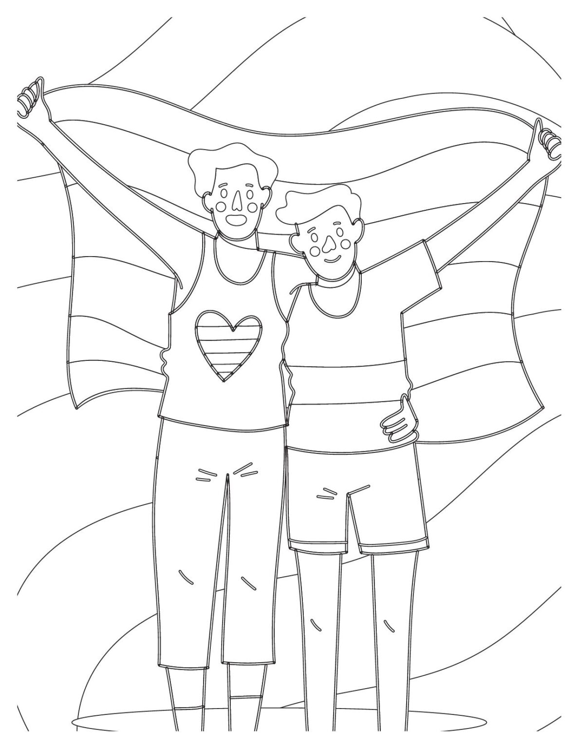 LGBTQIA+ Pride Coloring Pages | Color Your Identity!