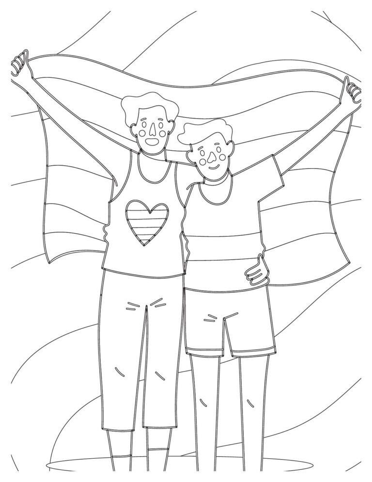 LGBTQIA+ Pride Coloring Pages | Color Your Identity!