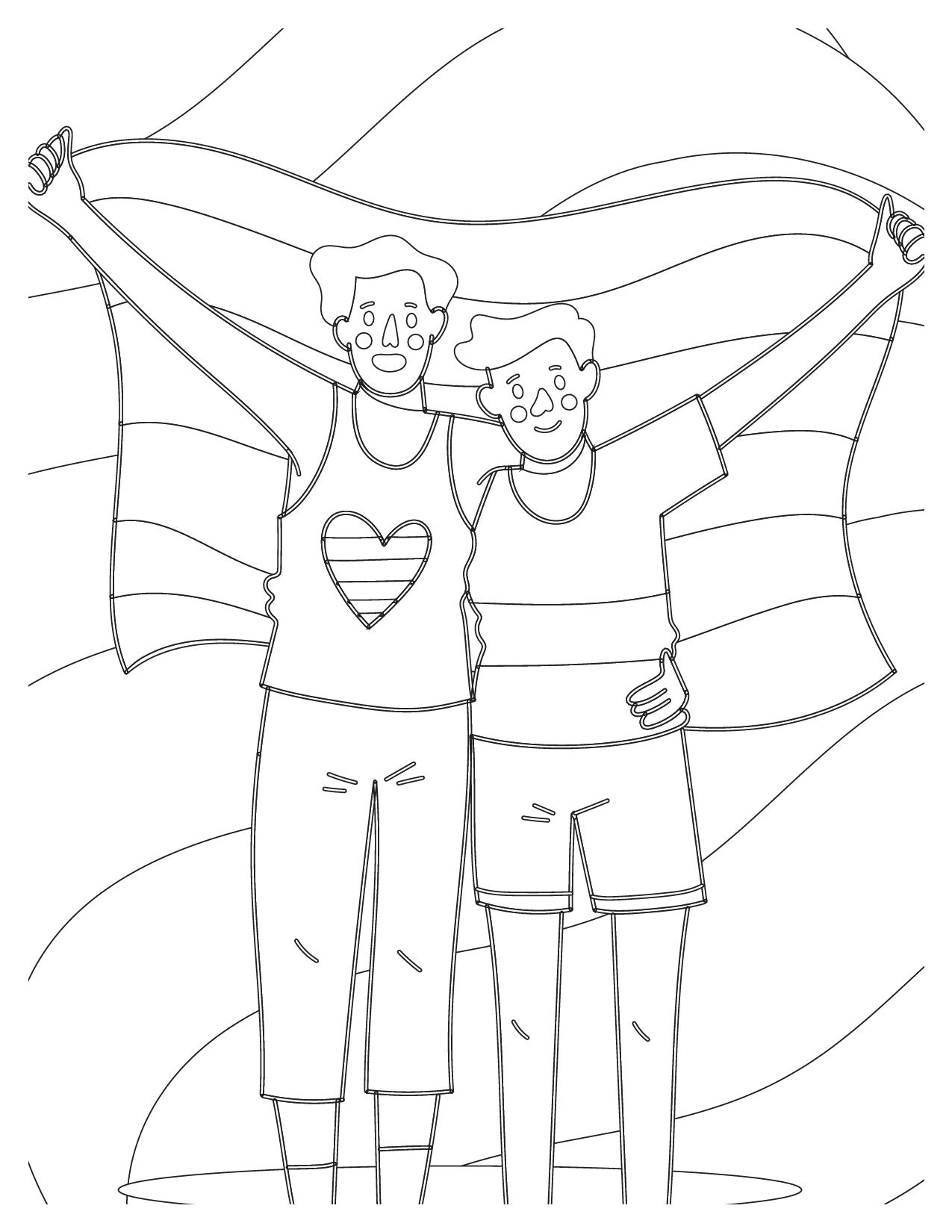 LGBTQIA+ Pride Coloring Pages | Color Your Identity!