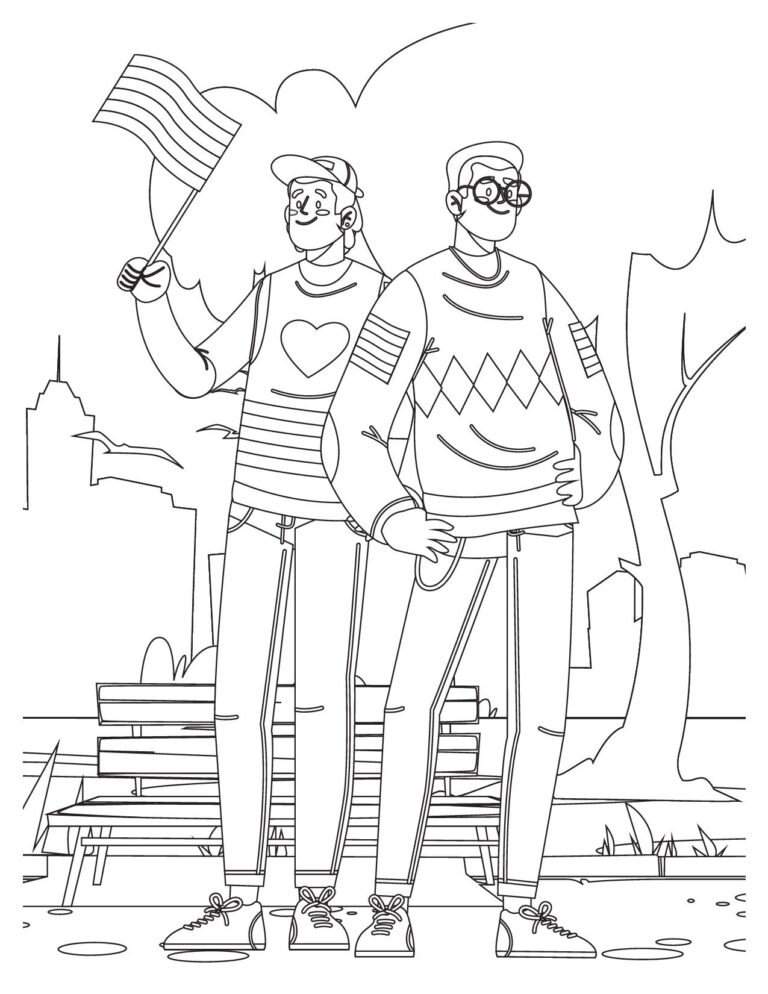 LGBTQIA+ Pride Coloring Pages | Color Your Identity!