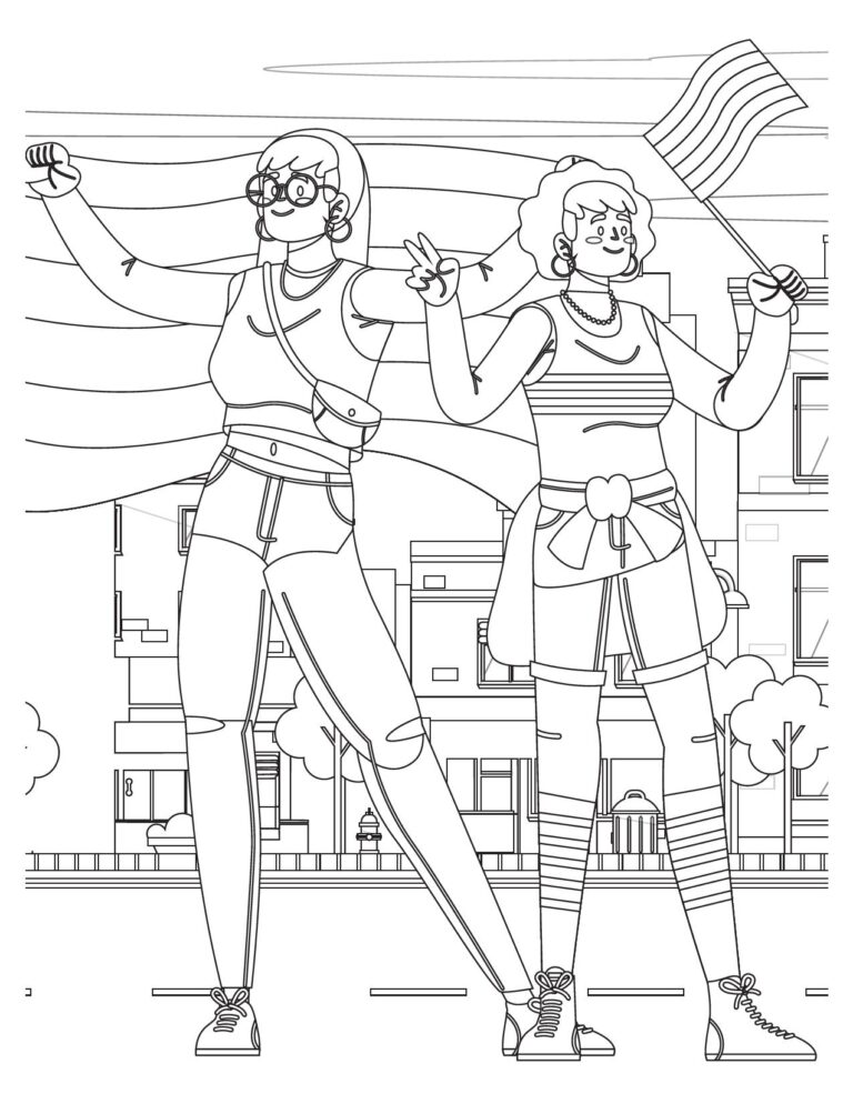 LGBTQIA+ Pride Coloring Pages | Color Your Identity!