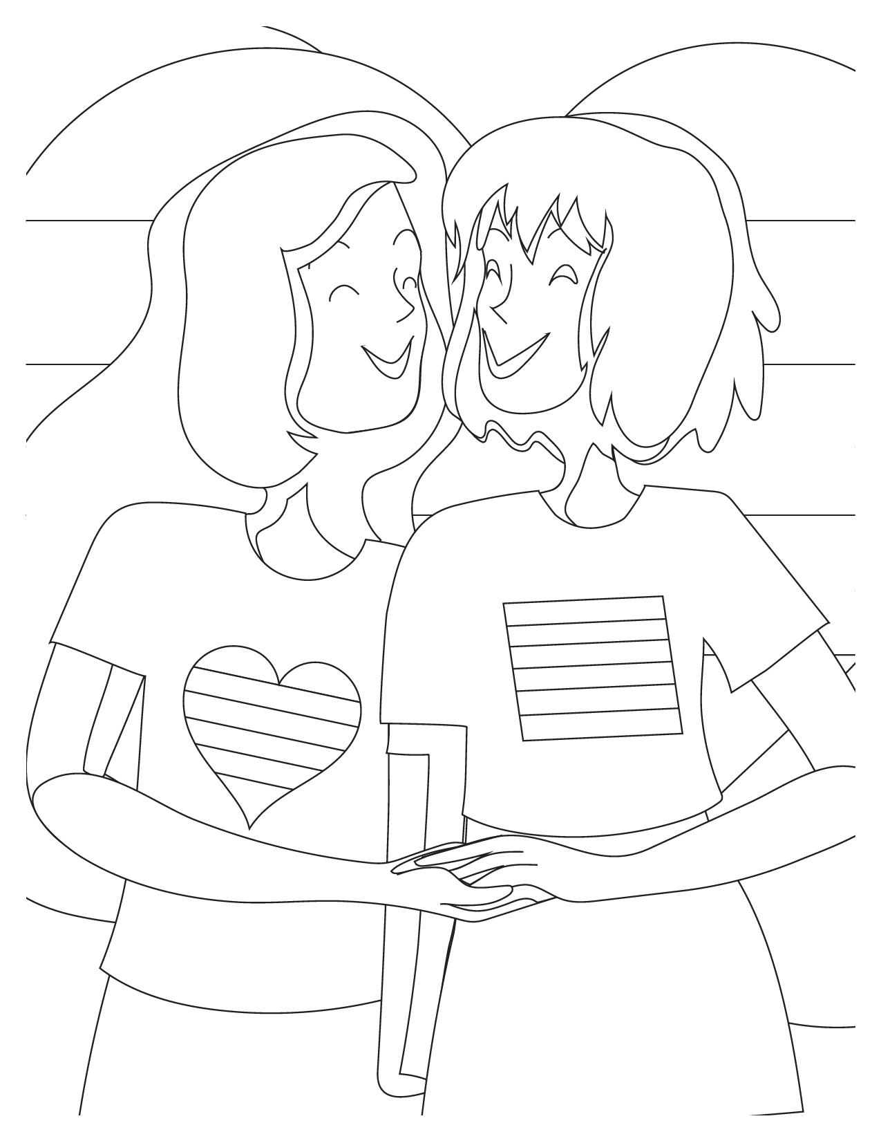 LGBTQIA+ Pride Coloring Pages | Color Your Identity!