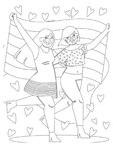 LGBTQIA+ Pride Coloring Pages | Color Your Identity!
