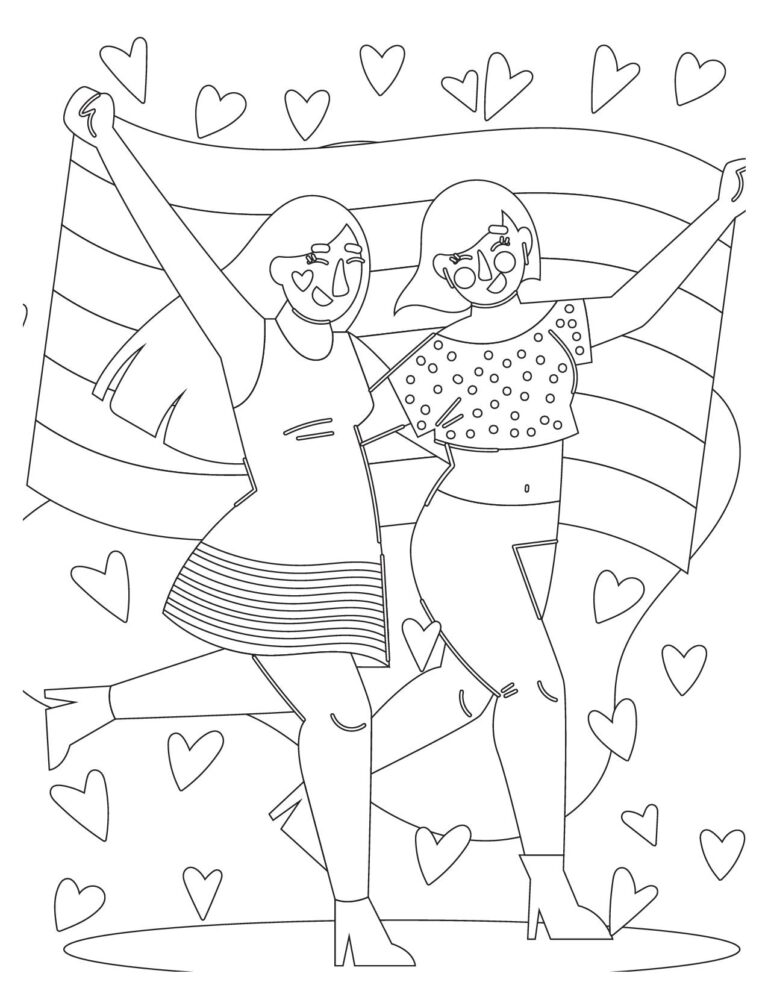 LGBTQIA+ Pride Coloring Pages | Color Your Identity!