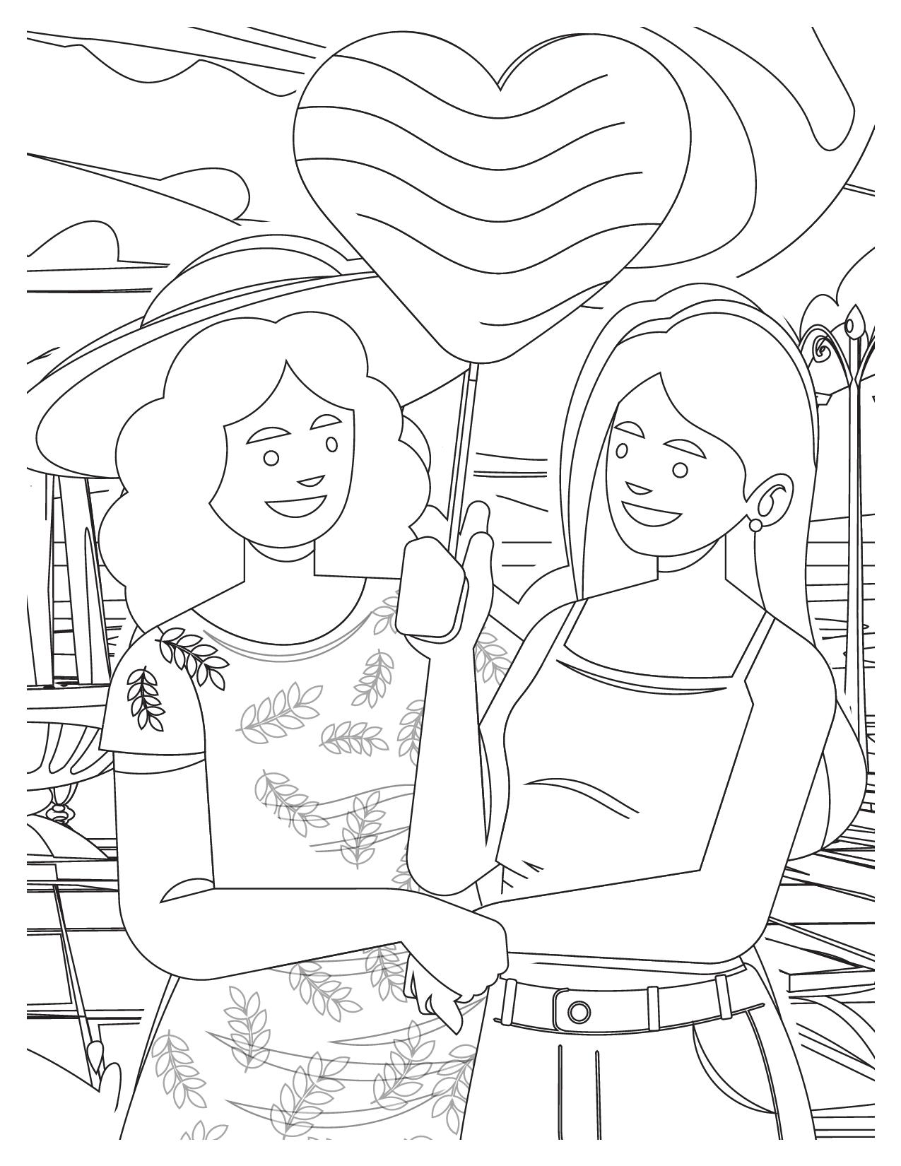 LGBTQIA+ Pride Coloring Pages | Color Your Identity!
