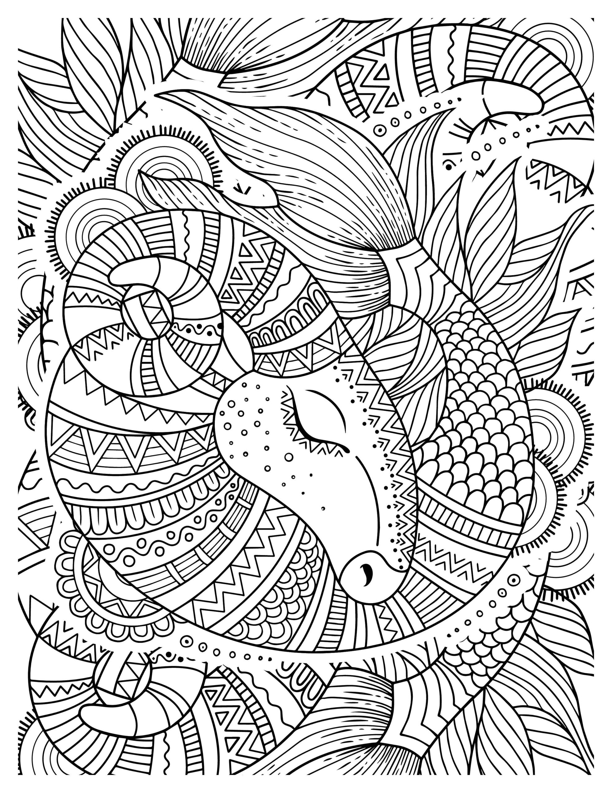 Mystical Creature Coloring Pages: Explore Enchantment