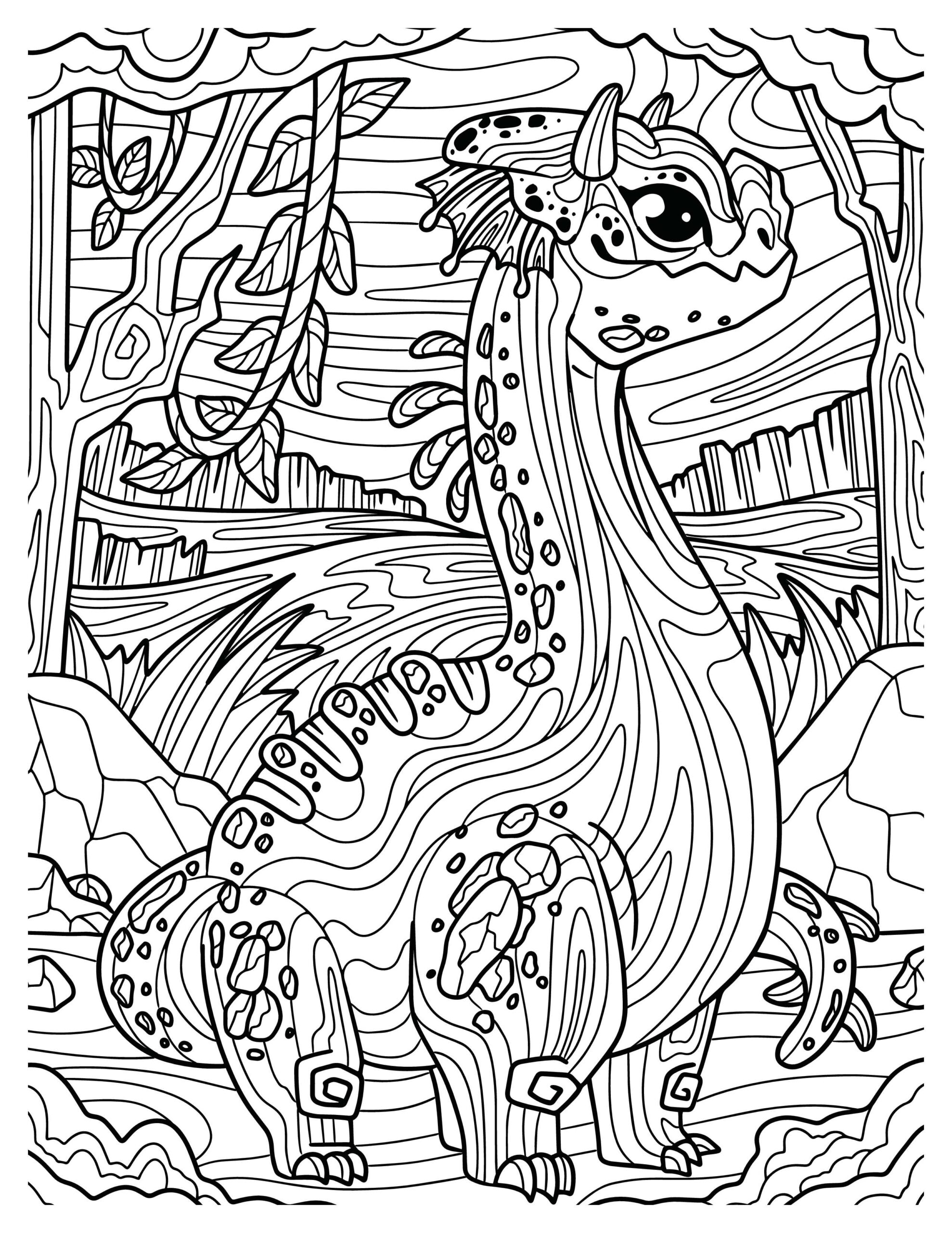 Mystical Creature Coloring Pages: Explore Enchantment
