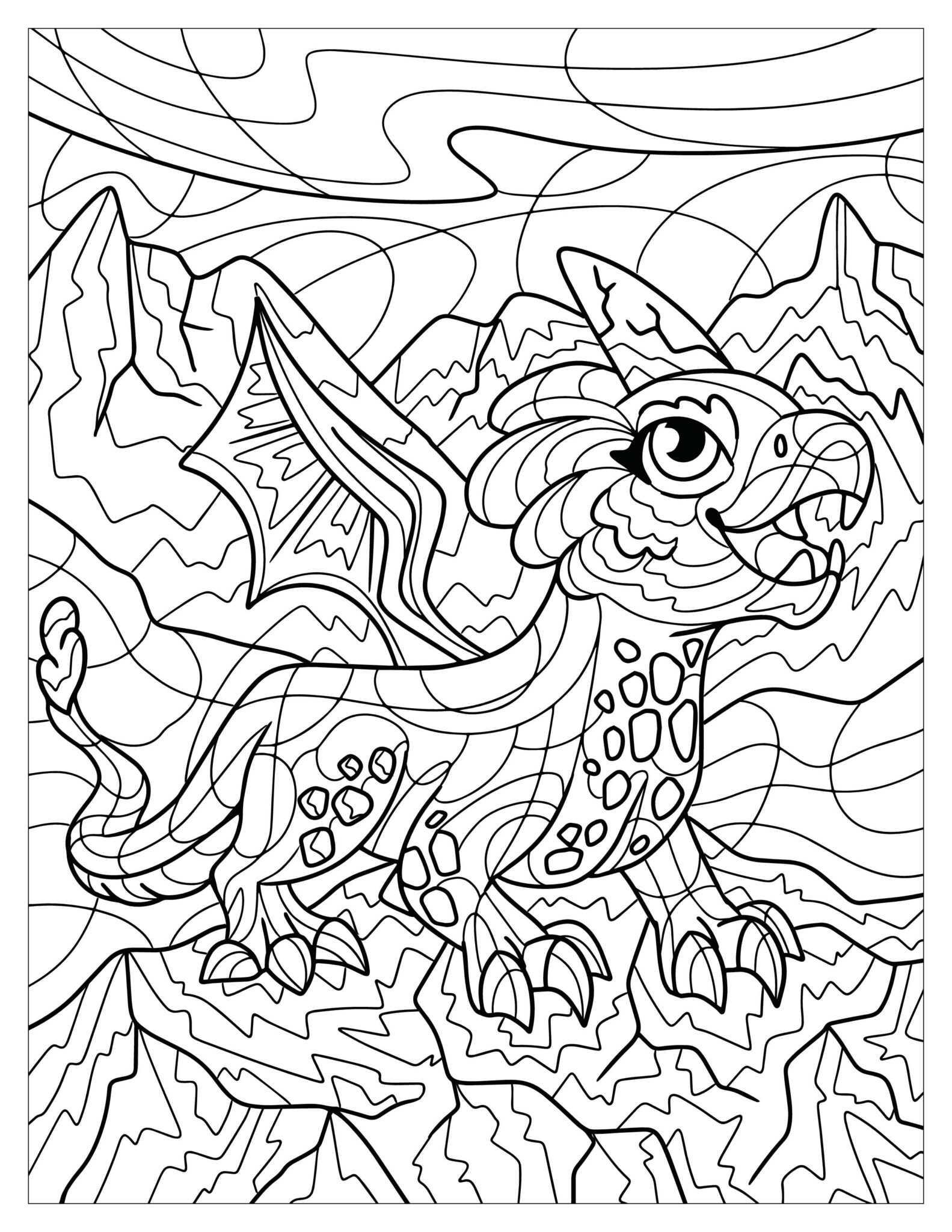 Mystical Creature Coloring Pages: Explore Enchantment