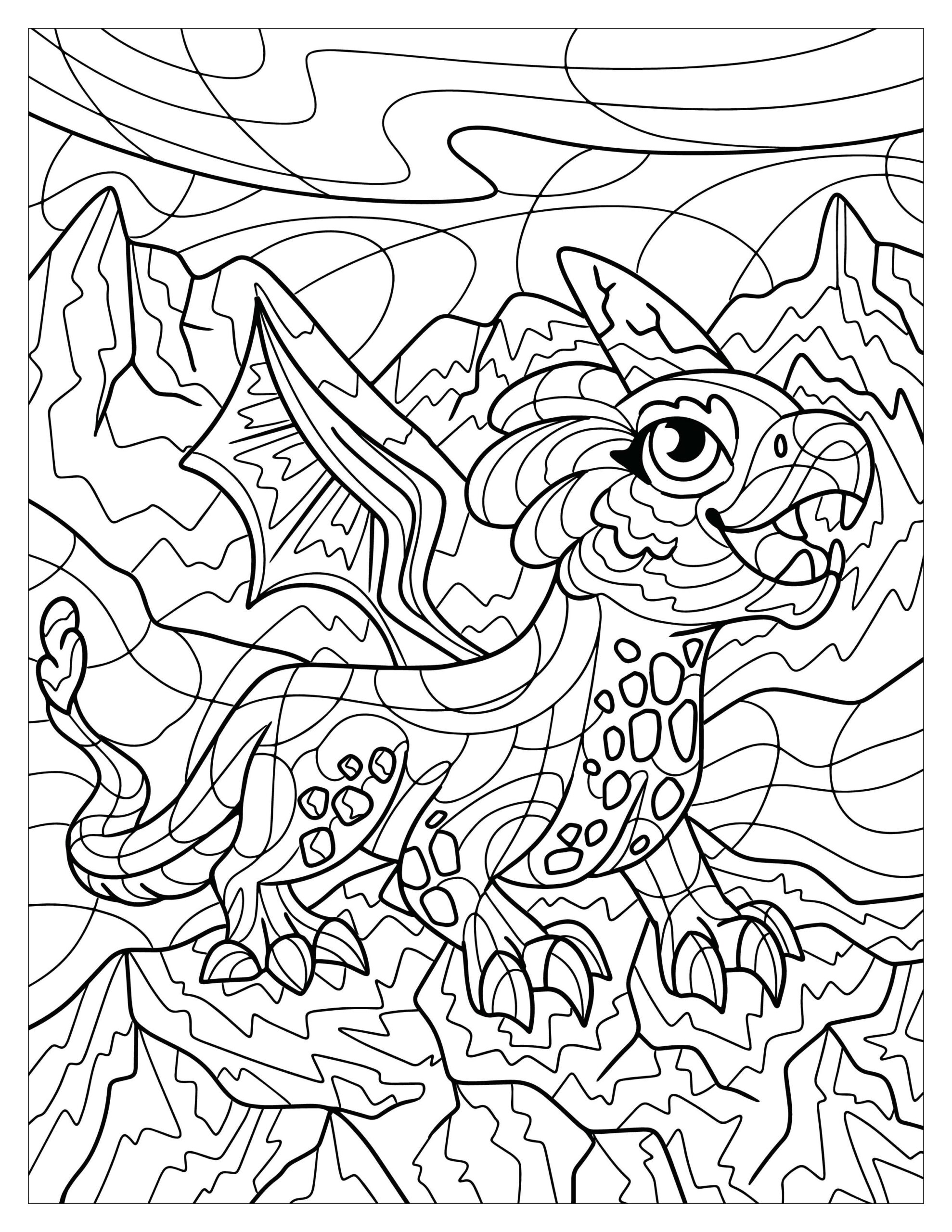 Mystical Creature Coloring Pages: Explore Enchantment
