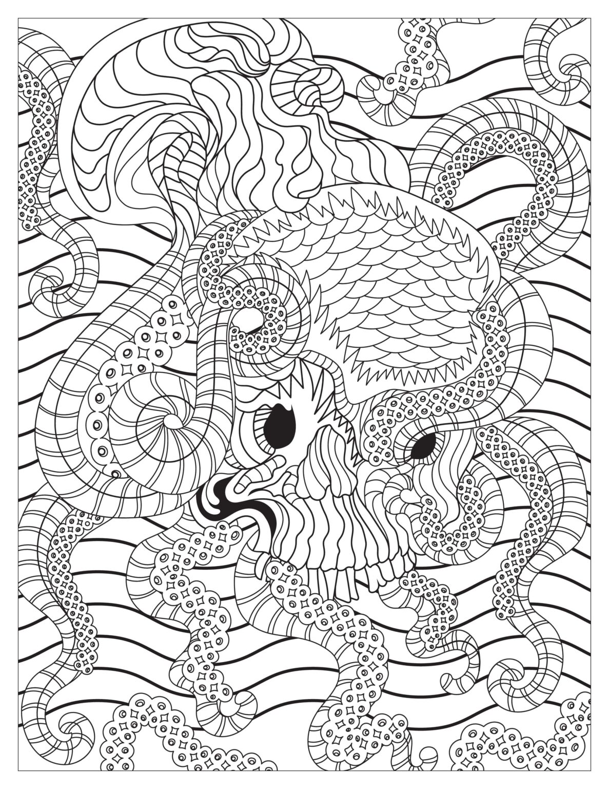 Mystical Creature Coloring Pages: Explore Enchantment
