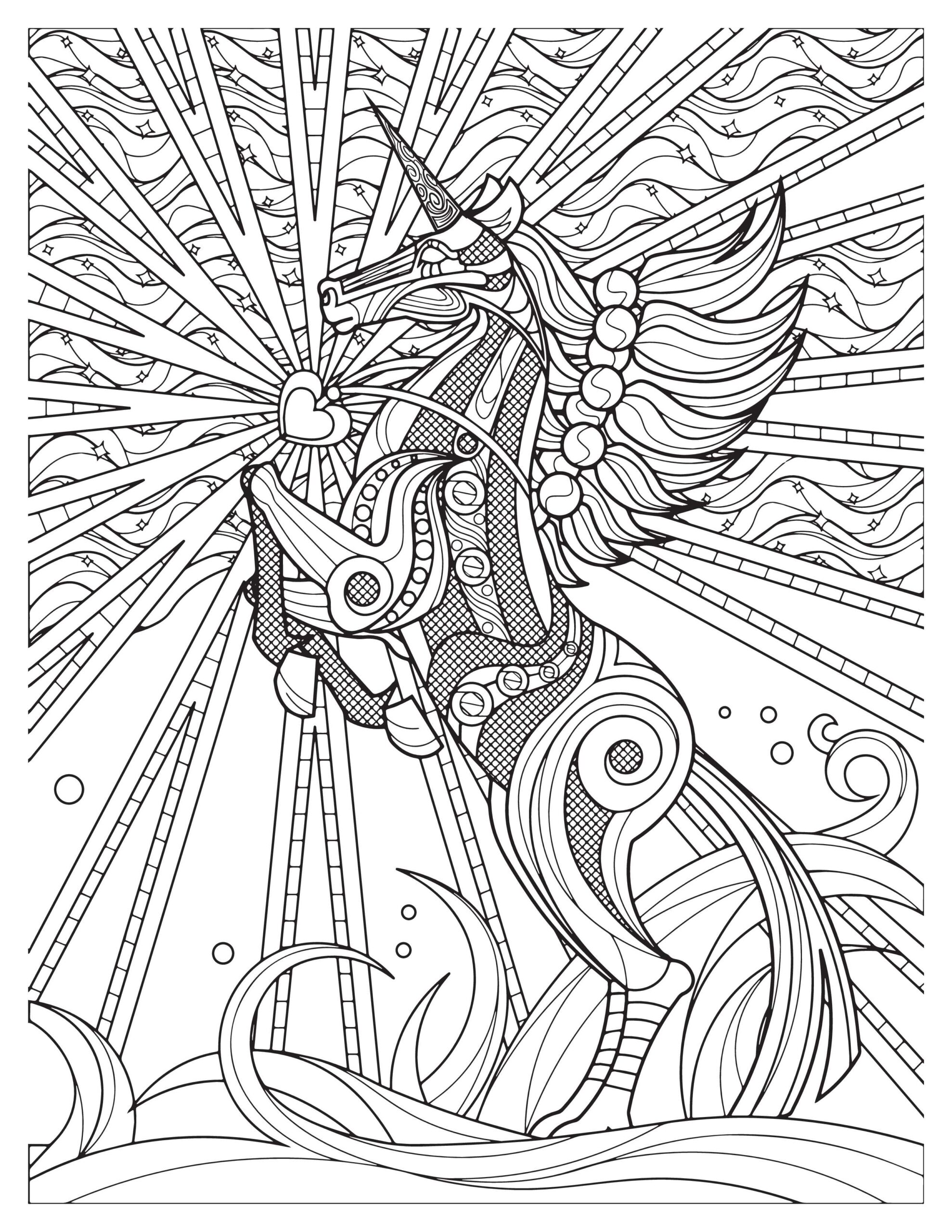 Mystical Creature Coloring Pages: Explore Enchantment