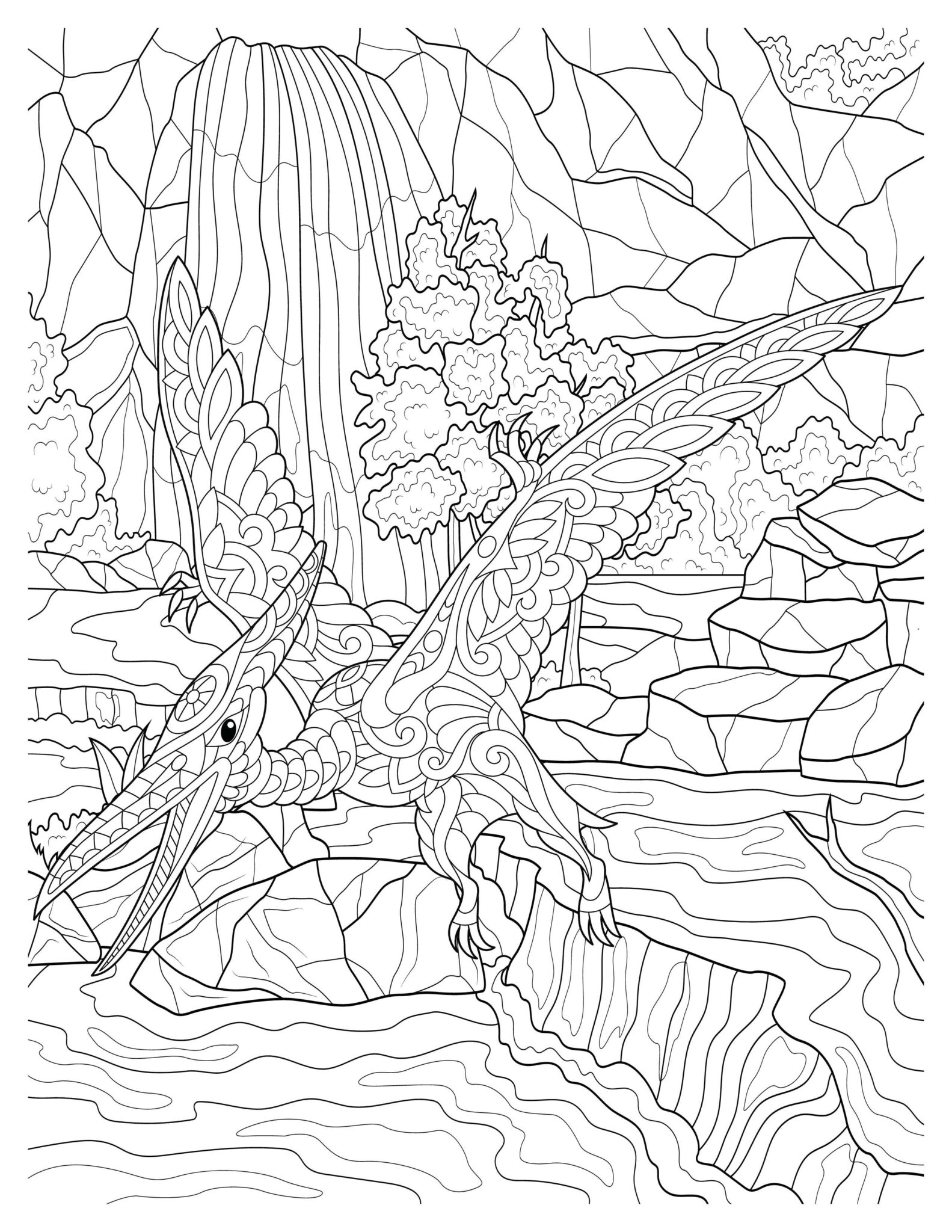 Mystical Creature Coloring Pages: Explore Enchantment