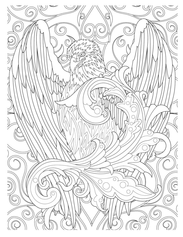 Mystical Creature Coloring Pages Explore Enchantment