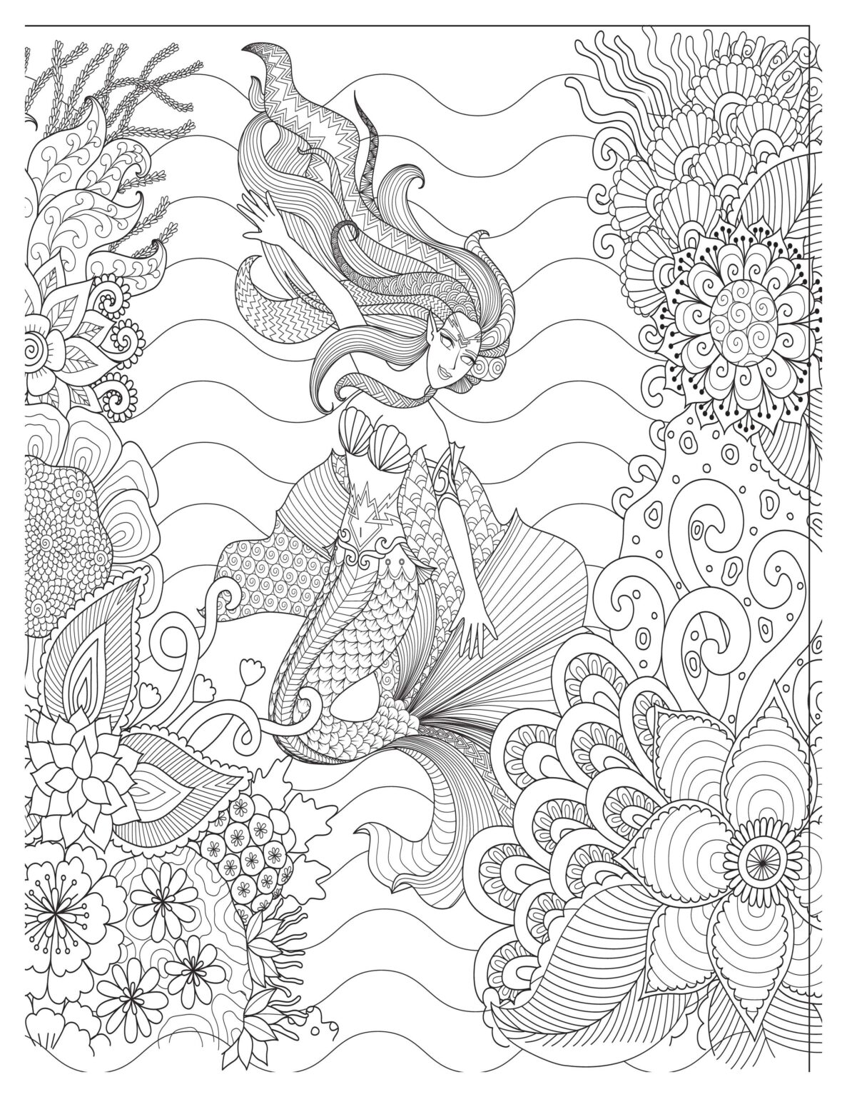 Mystical Creature Coloring Pages: Explore Enchantment