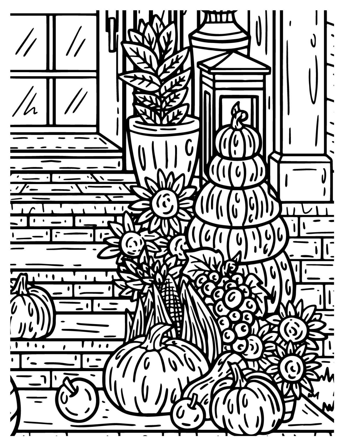 Tranquil Zen Garden Coloring Pages | Calm Your Mind