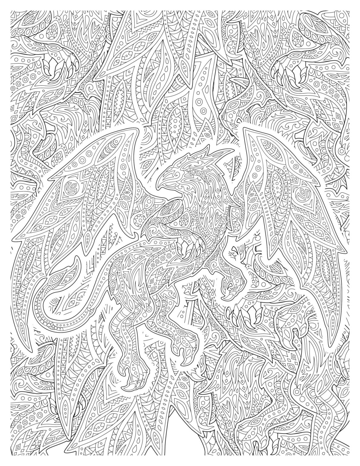 Mystical Creature Coloring Pages: Explore Enchantment