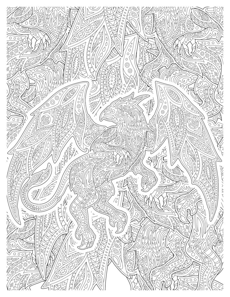 Mystical Creature Coloring Pages: Explore Enchantment