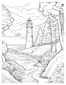 Ocean Coloring Page: Dive into Underwater Creativity