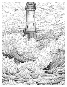 Ocean Coloring Page: Dive into Underwater Creativity