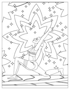Yoga Coloring Pages | Calm Your Mind