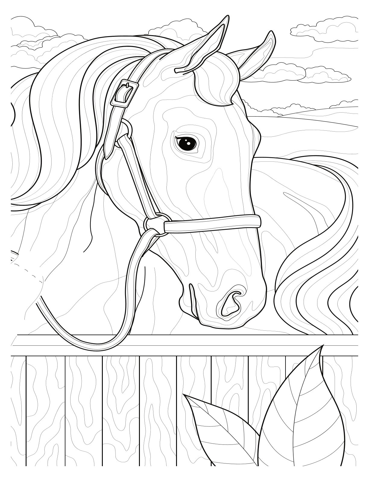 Horse Coloring Pages: Equine Fun for All Ages