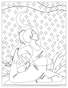 Yoga Coloring Pages | Calm Your Mind