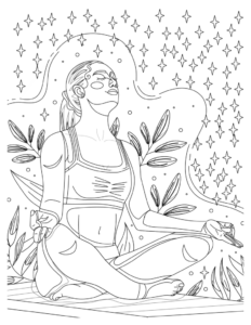 Yoga Coloring Pages | Calm Your Mind