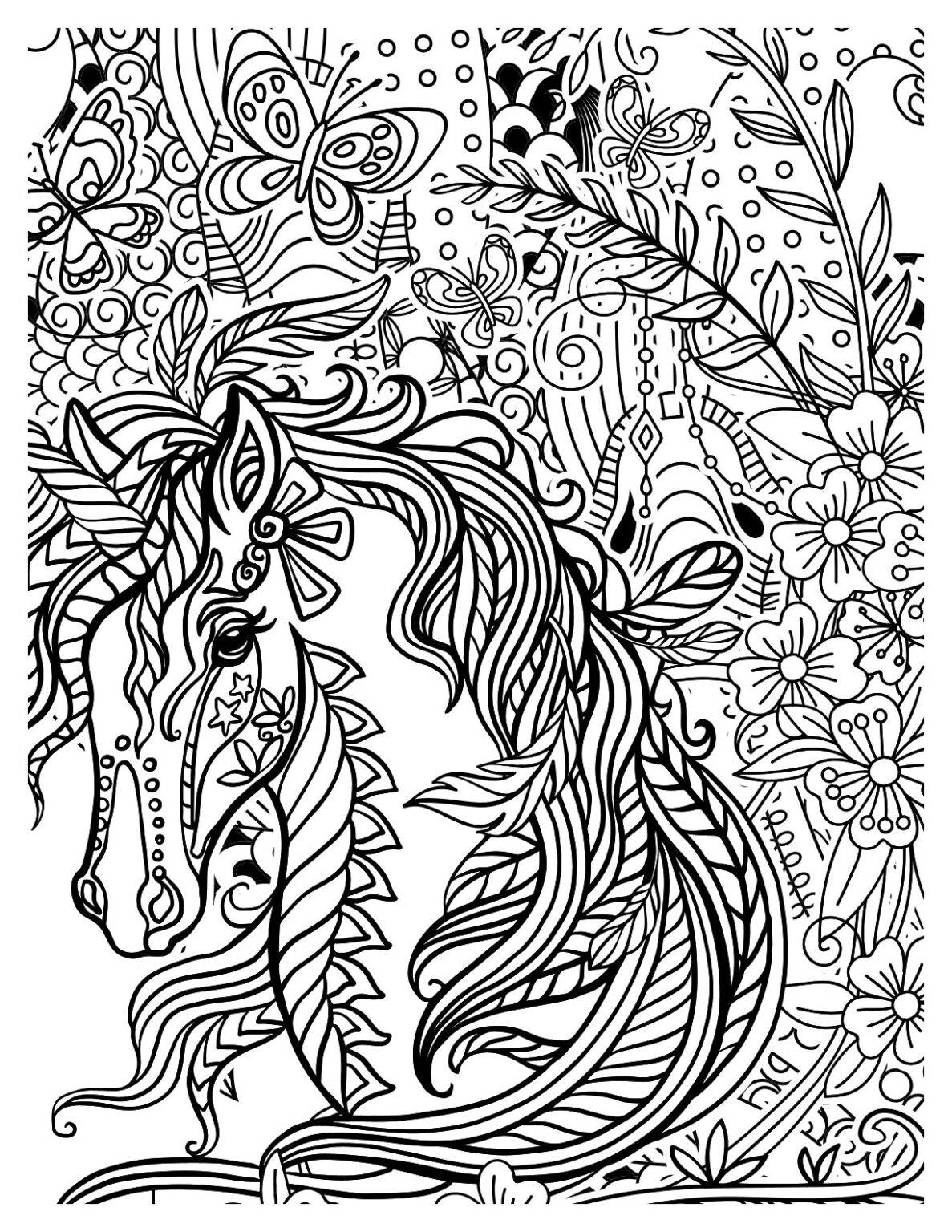 Horse Coloring Pages: Equine Fun for All Ages