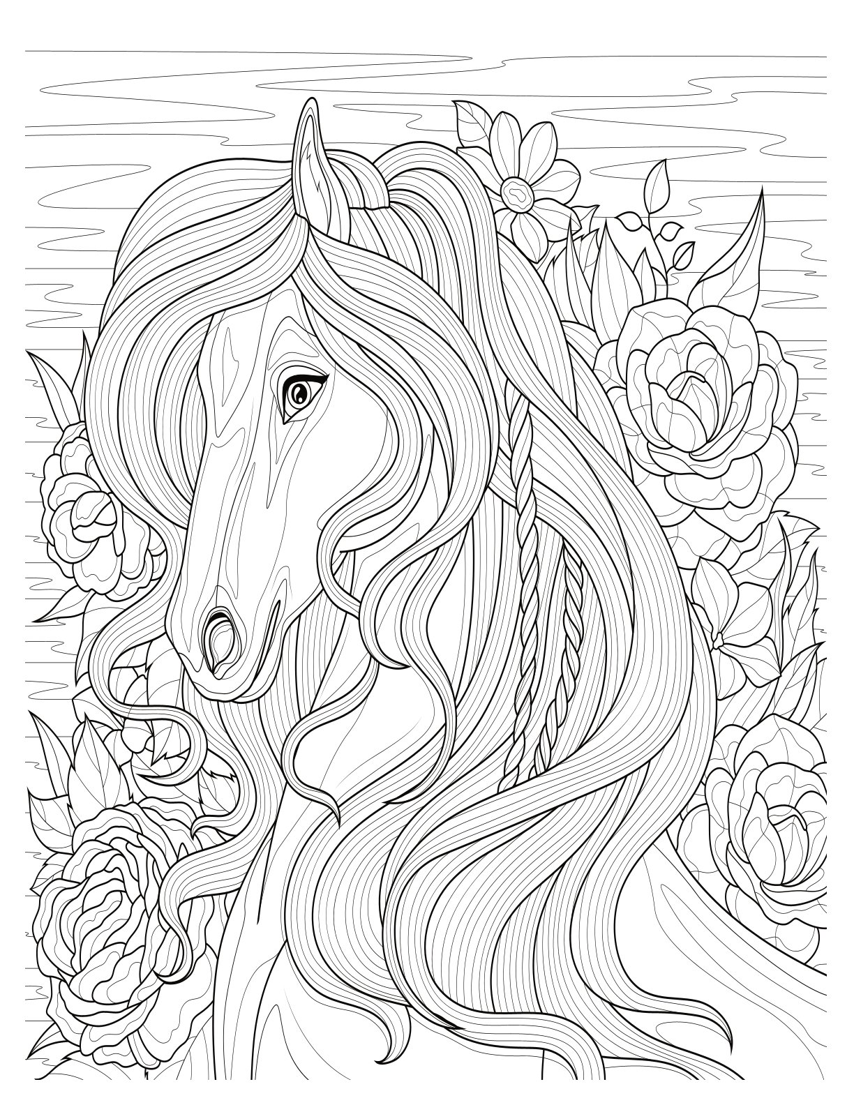 Horse Coloring Pages: Equine Fun for All Ages
