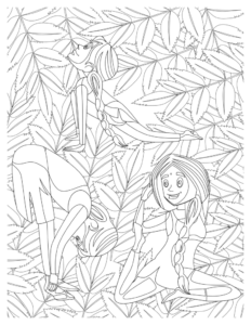 Yoga Coloring Pages | Calm Your Mind