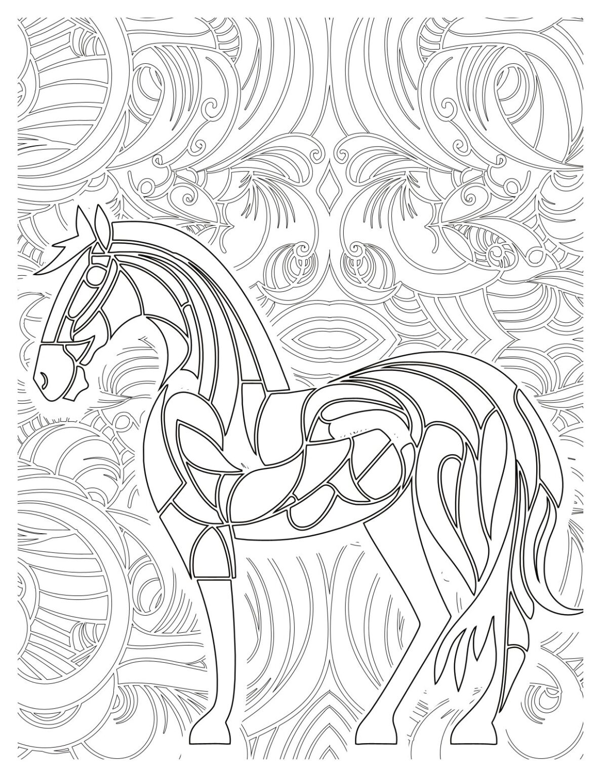 Horse Coloring Pages: Equine Fun for All Ages