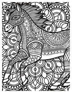 Horse Coloring Pages: Equine Fun for All Ages