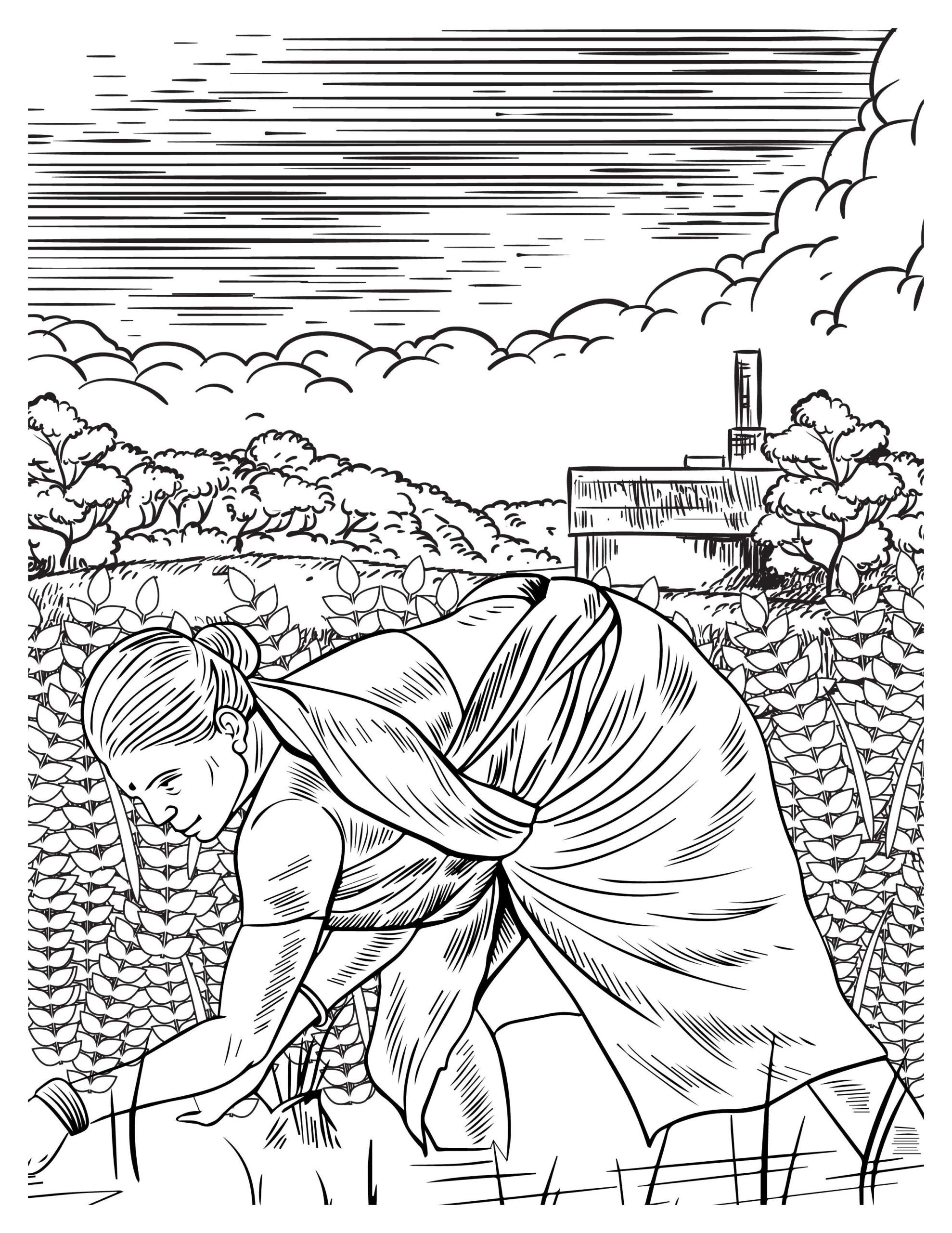 Hardworking Farmer Coloring Pages: Agricultural Adventures