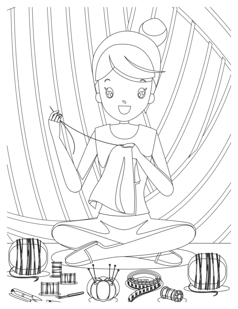 Knitting Bliss Coloring Pages: Relaxing Patterns For Creativity