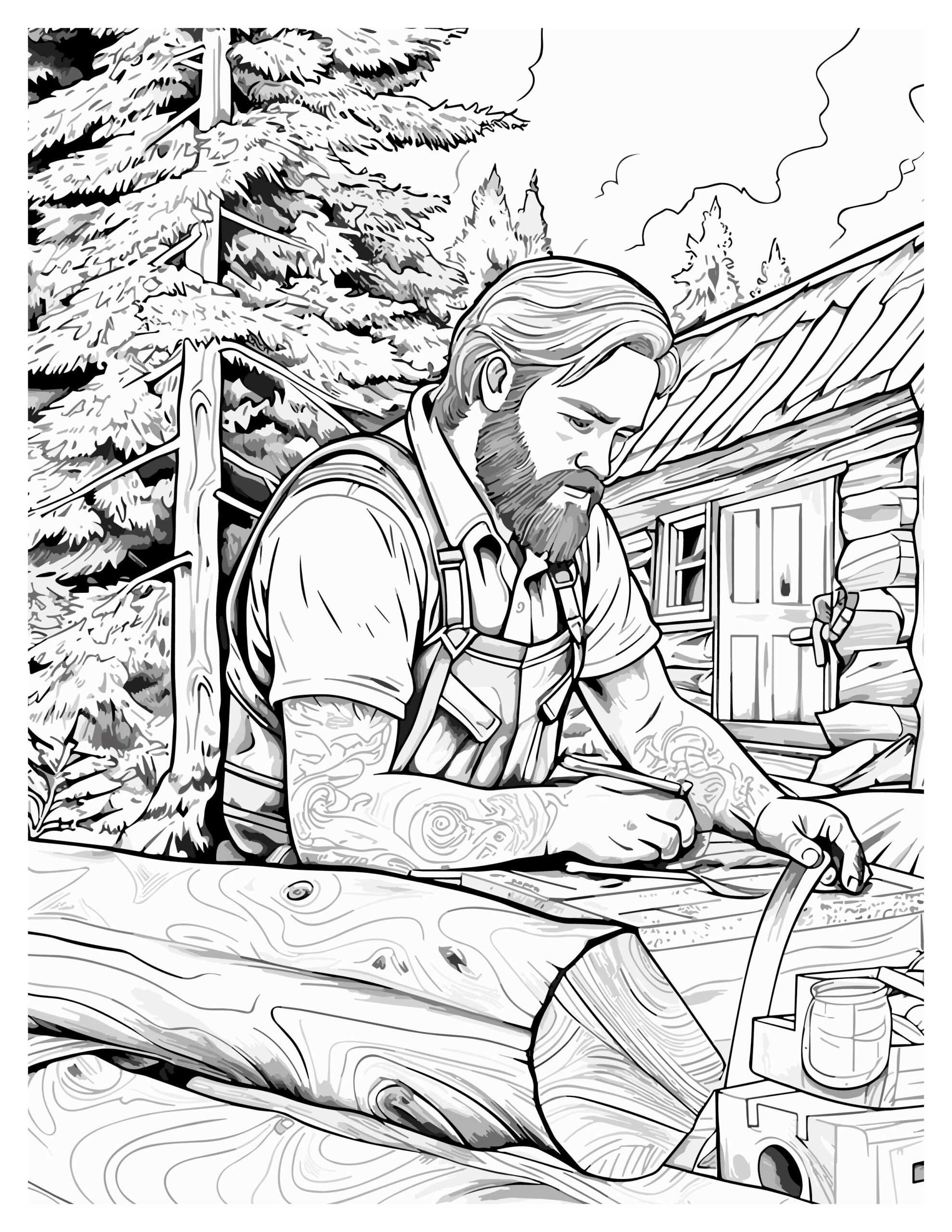 Hardworking Farmer Coloring Pages: Agricultural Adventures