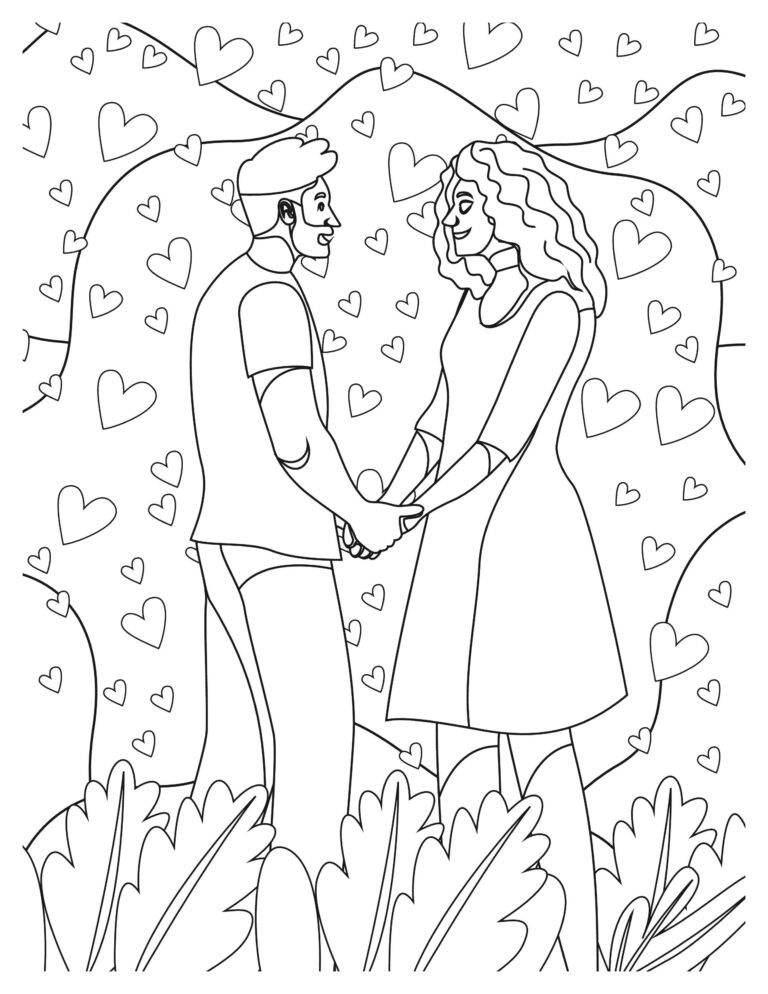 Valentine's Coloring Pages | Spread Love with Every Stroke