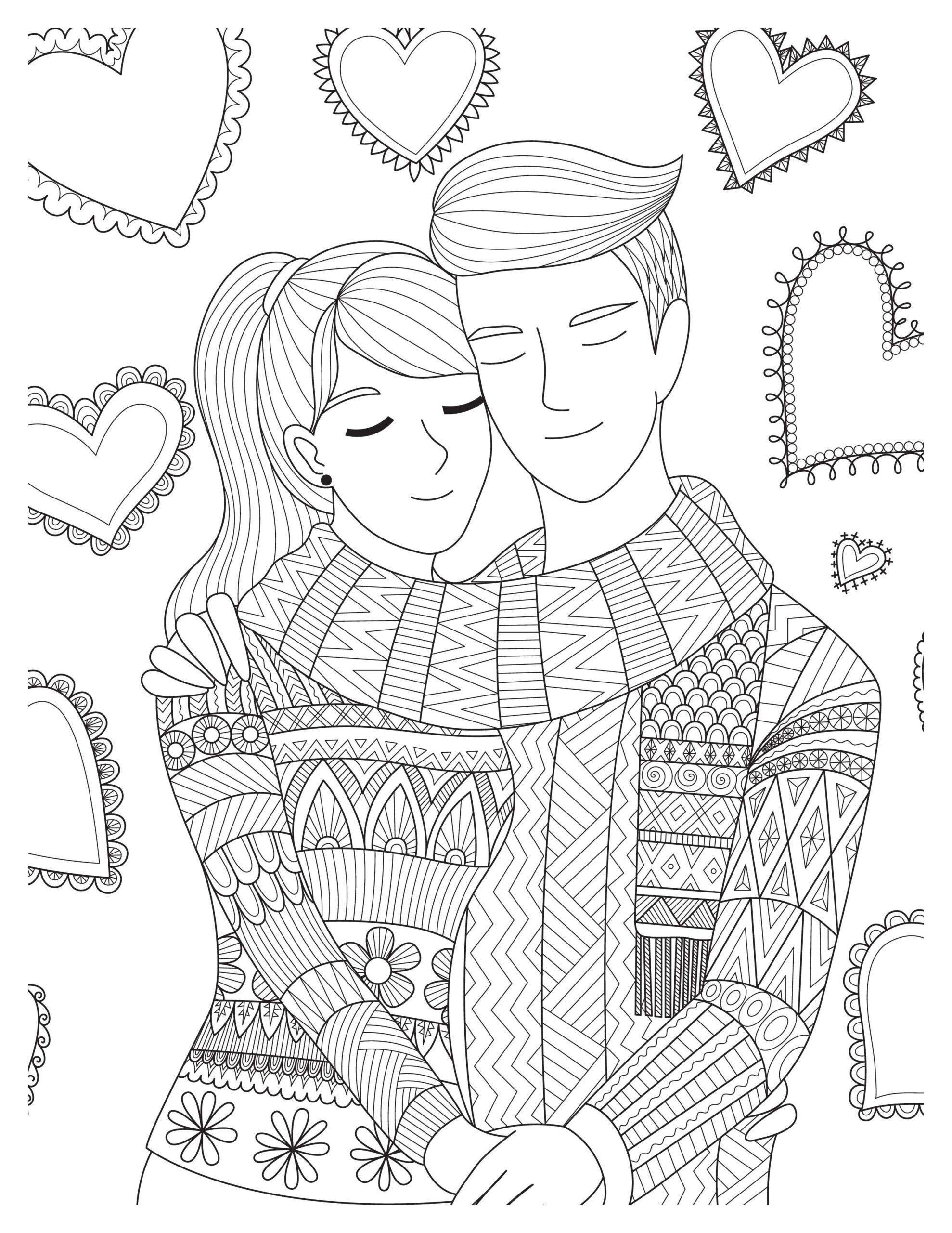 Valentine's Coloring Pages | Spread Love with Every Stroke
