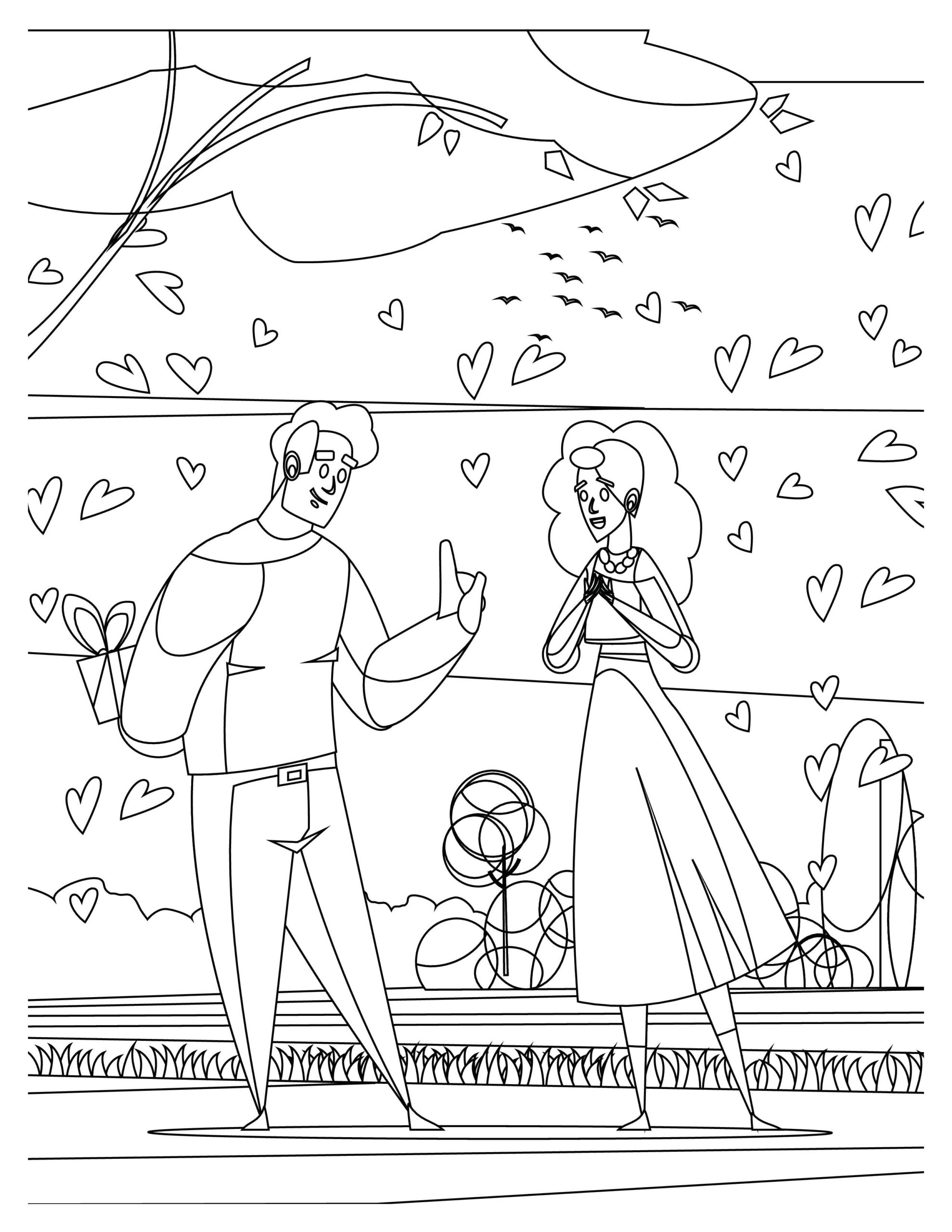 Valentine's Coloring Pages | Spread Love with Every Stroke