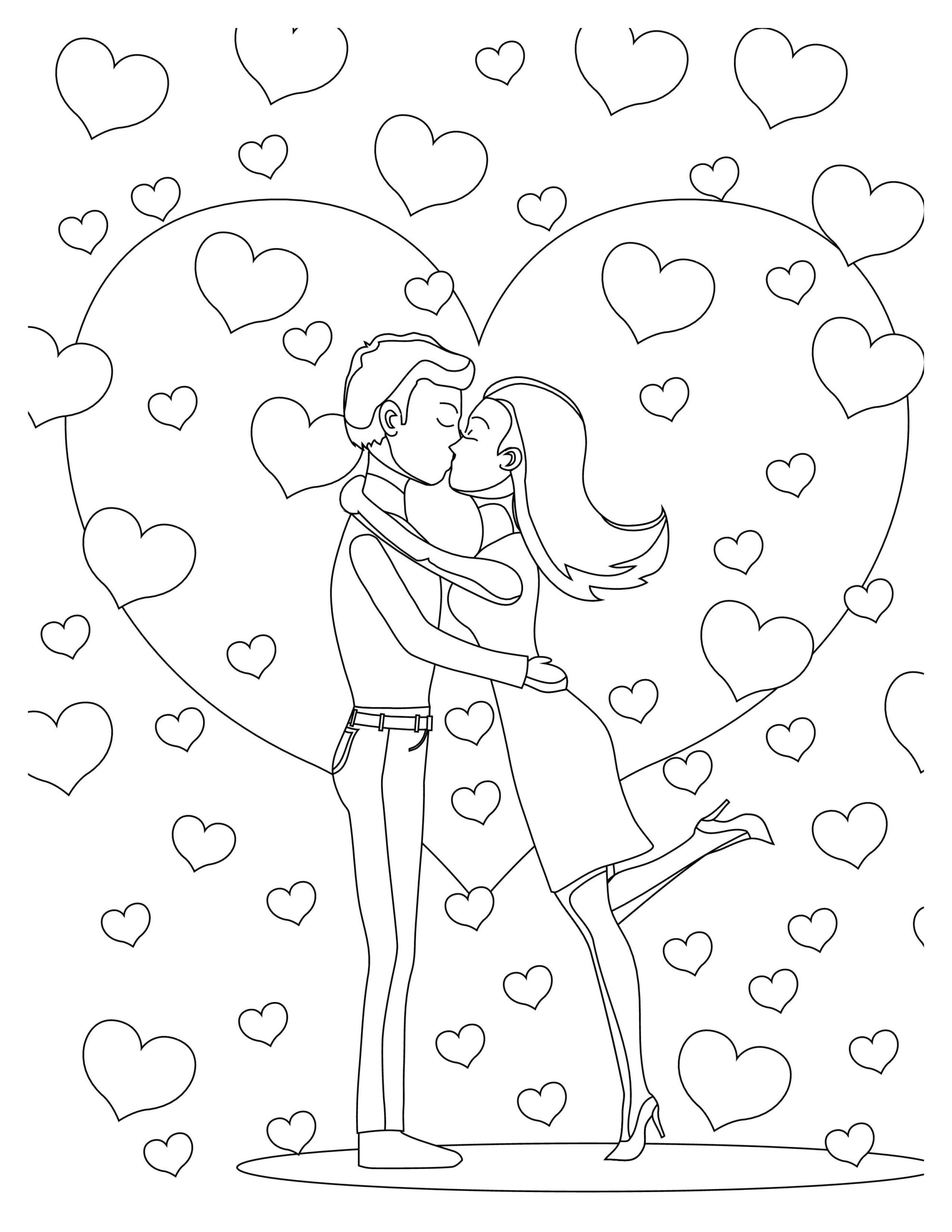 Valentine's Coloring Pages | Spread Love with Every Stroke