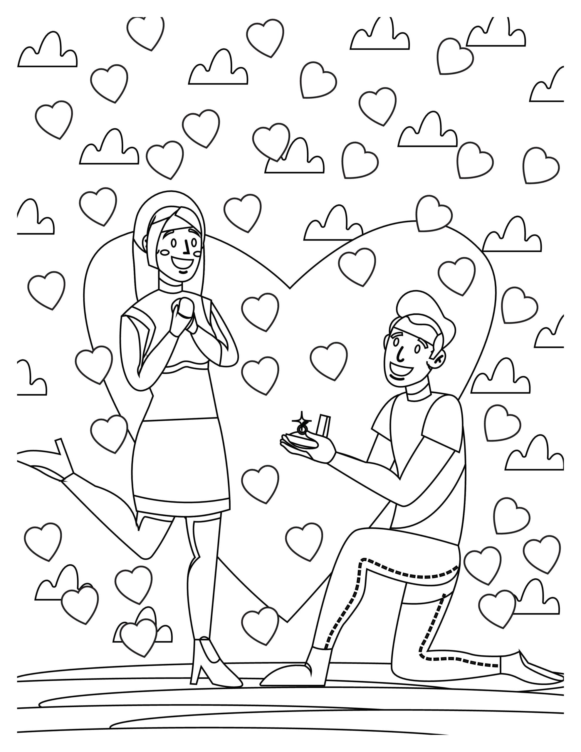 Valentine's Coloring Pages | Spread Love with Every Stroke