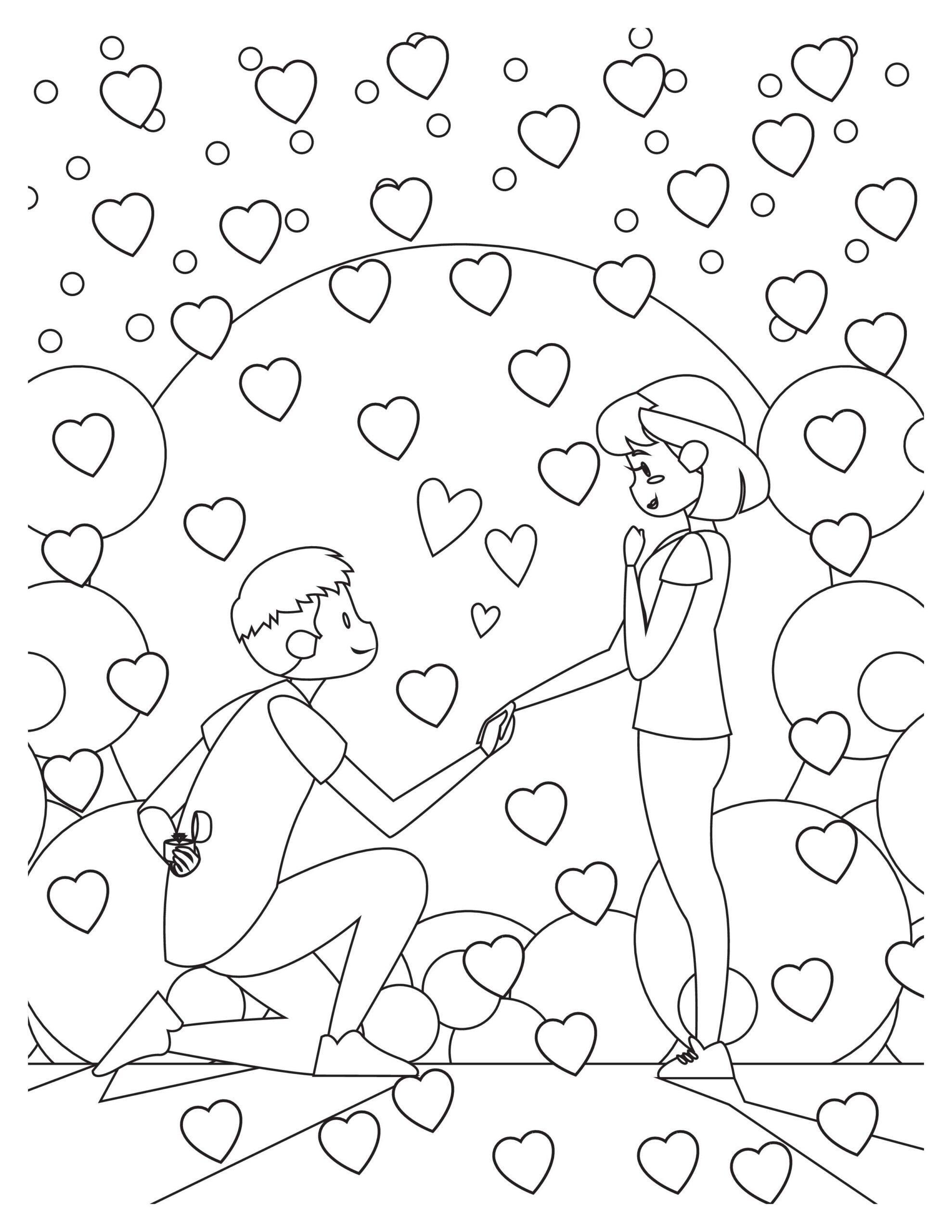 Valentine's Coloring Pages | Spread Love with Every Stroke