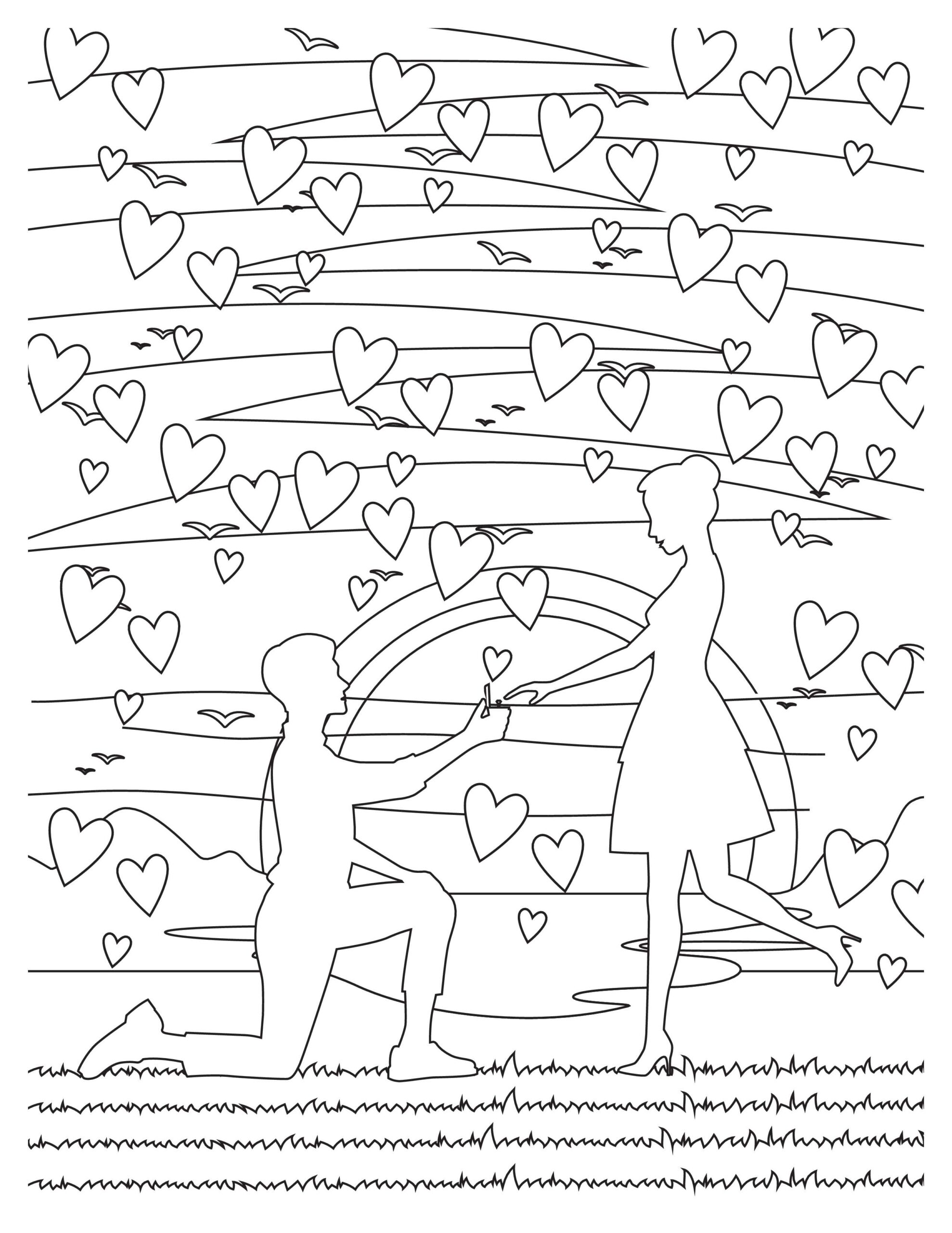 Valentine's Coloring Pages | Spread Love with Every Stroke